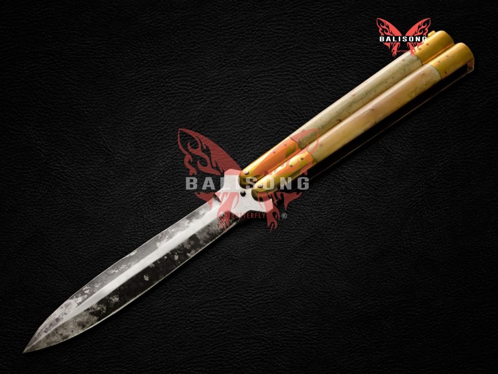 BF-20 Caterpillar 440c Original Filipino Balisong butterfly Knife ...