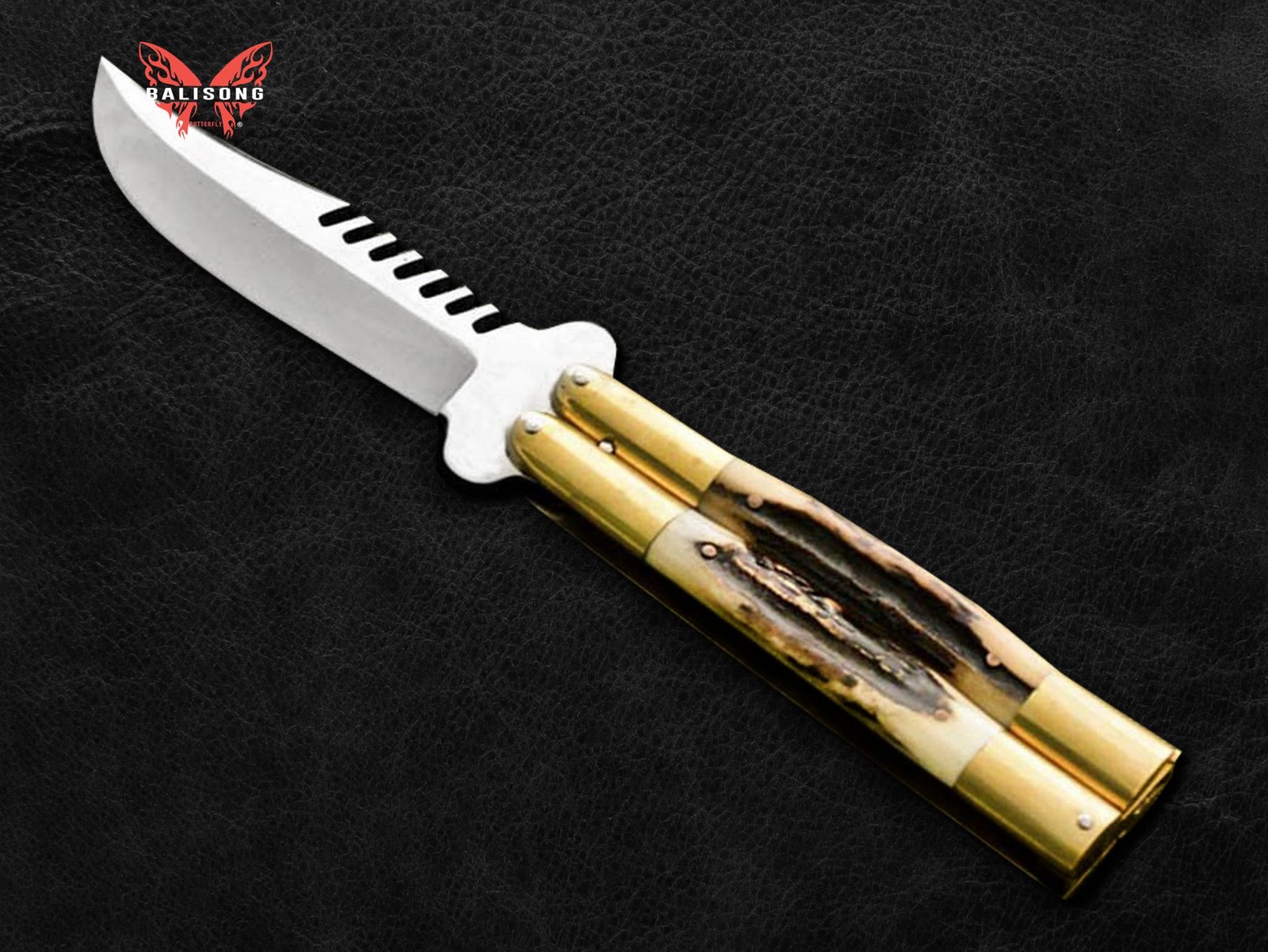 BF-17 Black Widow Spider 440c Original Filipino Balisong butterfly ...