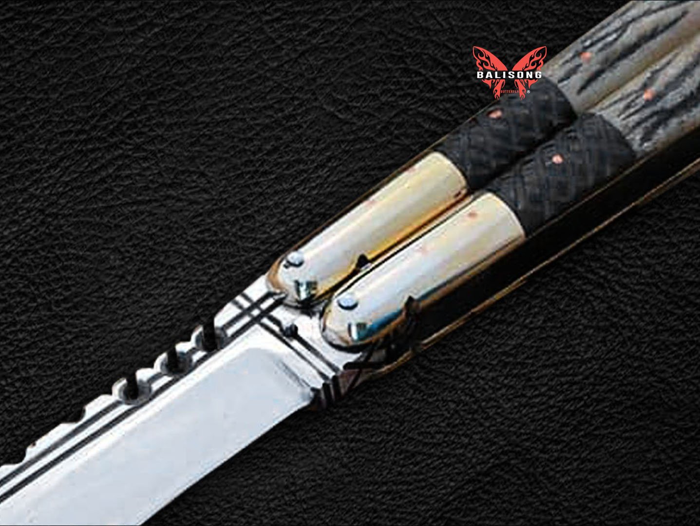 BF-78 Mole D2 Tool Steel Original Filipino Balisong butterfly Knife ...