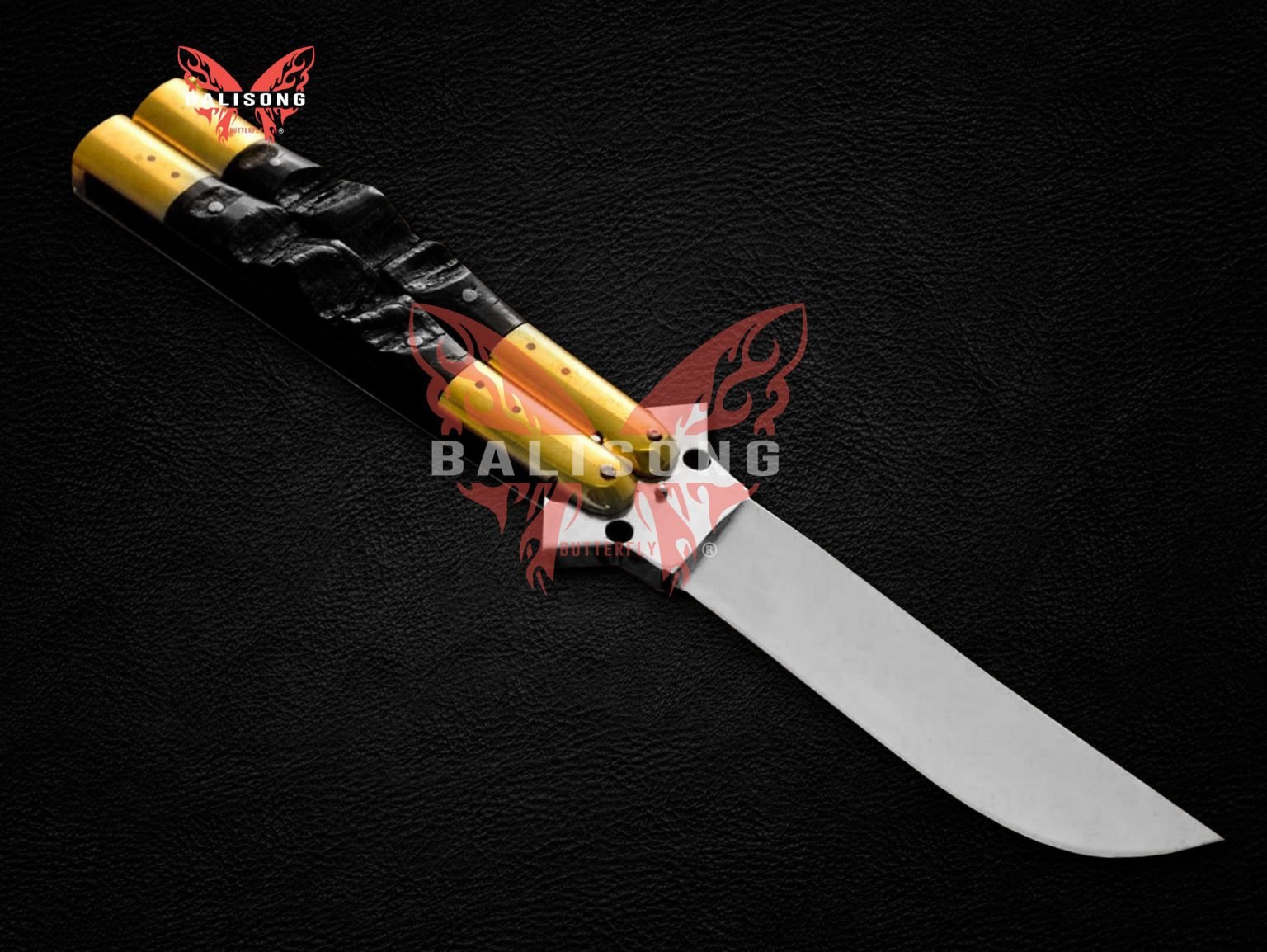 BF-17 Black Widow Spider 440c Original Filipino Balisong butterfly ...