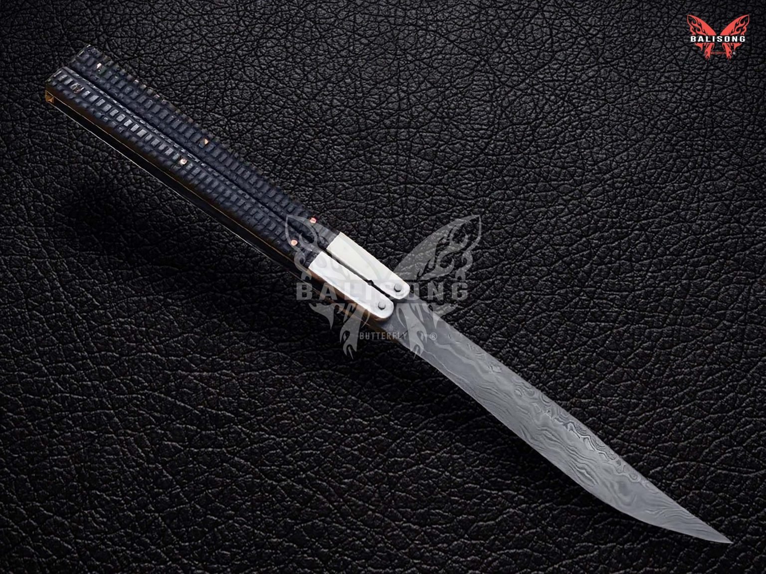 Bali song Butterfly Damascus Steel Knives | Shop Now