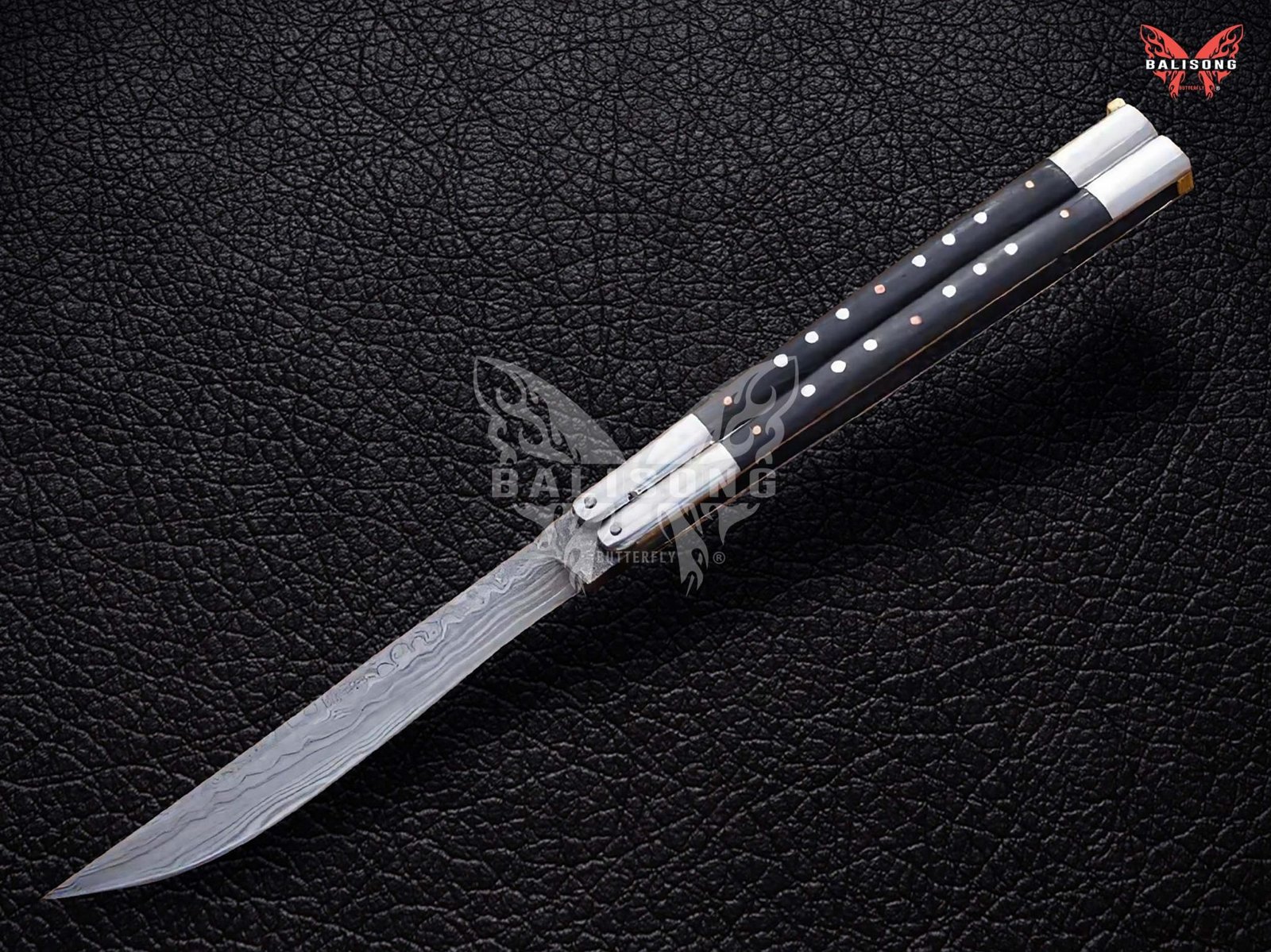 Bali song Butterfly Damascus Steel Knives | Shop Now