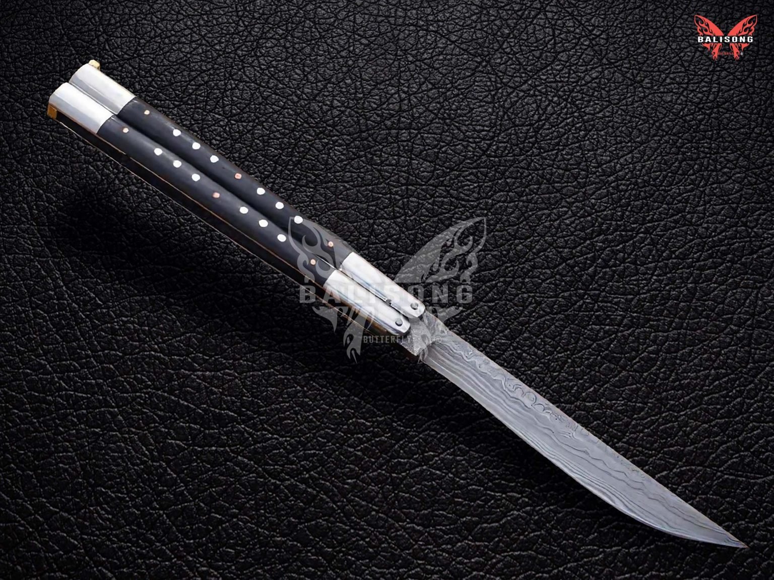 Bali song Butterfly Damascus Steel Knives | Shop Now