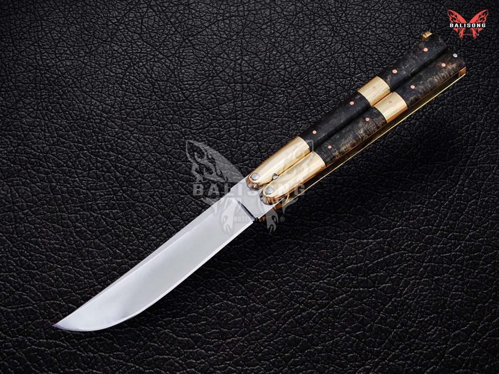 High Carbon Bali song butterfly Razor Sharp Knife | Shop Now