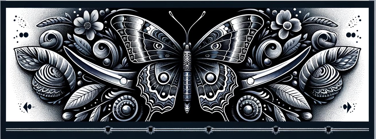 American Made Cool Butterfly Knives - Balisong Butterfly Made USA